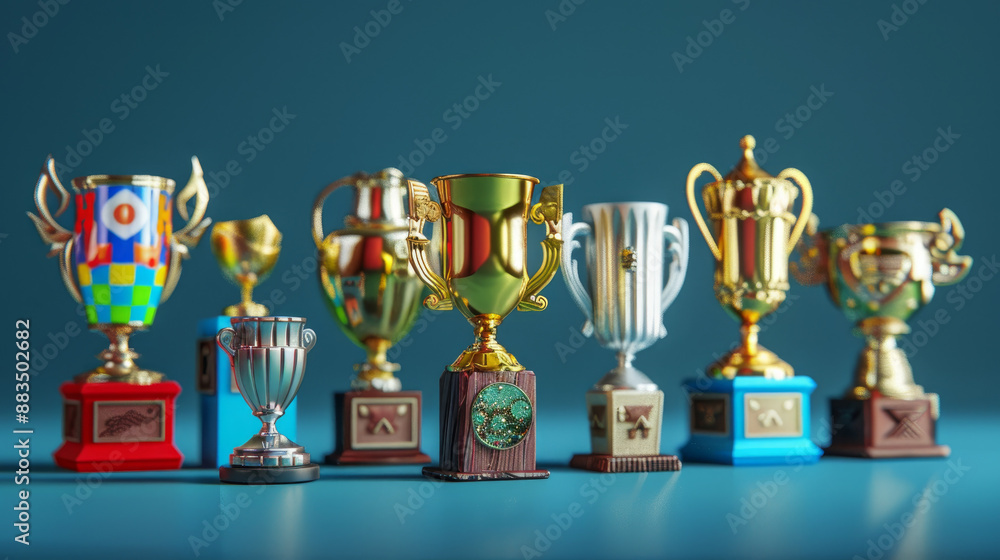 Trophy cups, medals, and loot for your arcade game. Level up with ...