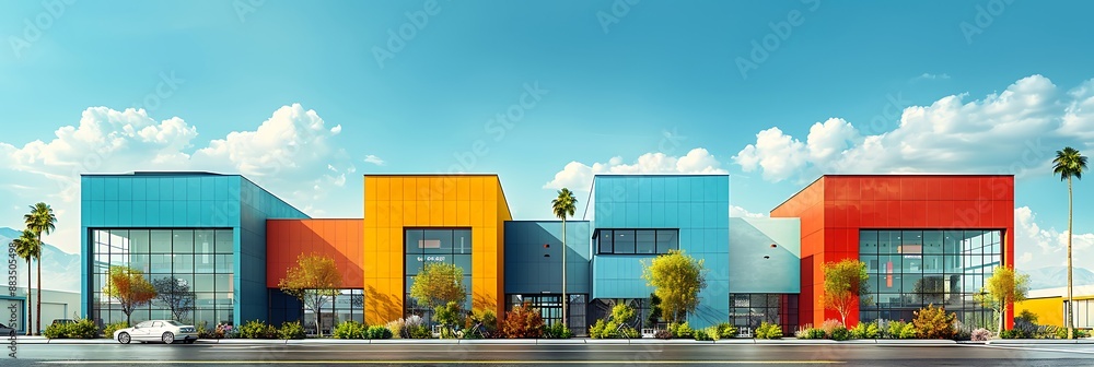 Infographic comparing different types of Commercial Properties such ...