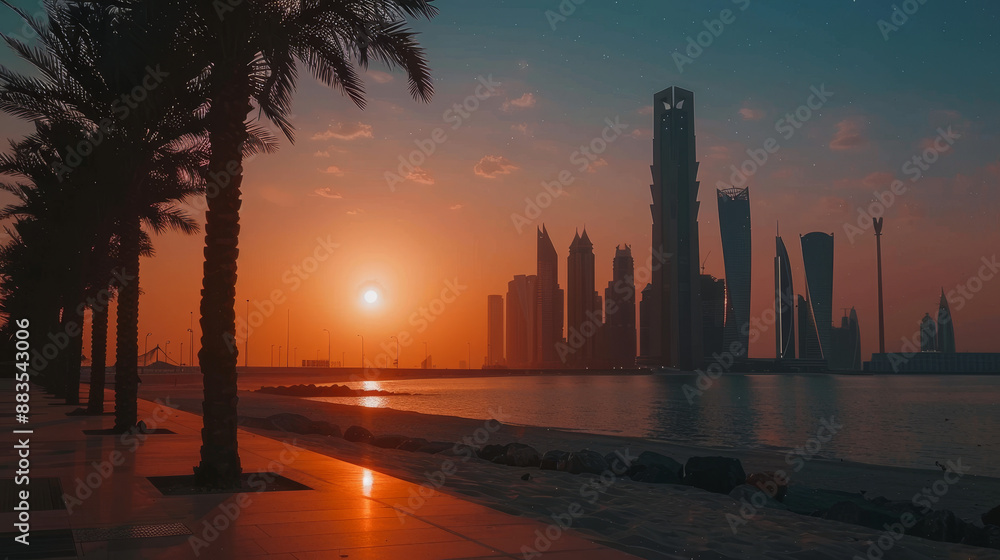 Iconic Landmarks: Notable structures such as the Etihad Towers and the ...