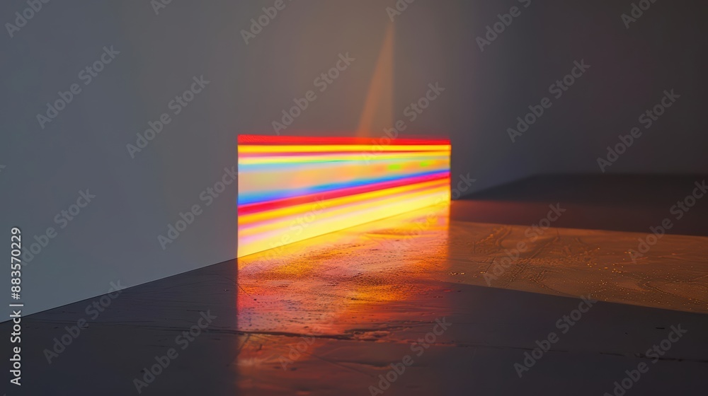 The optics demonstration turned into a supernatural scene, with beams ...