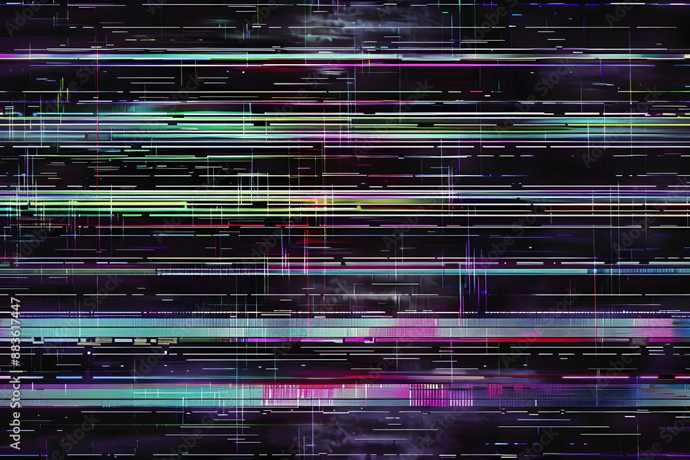 seamless retro vhs scanlines or tv signal static noise overlay pattern ...