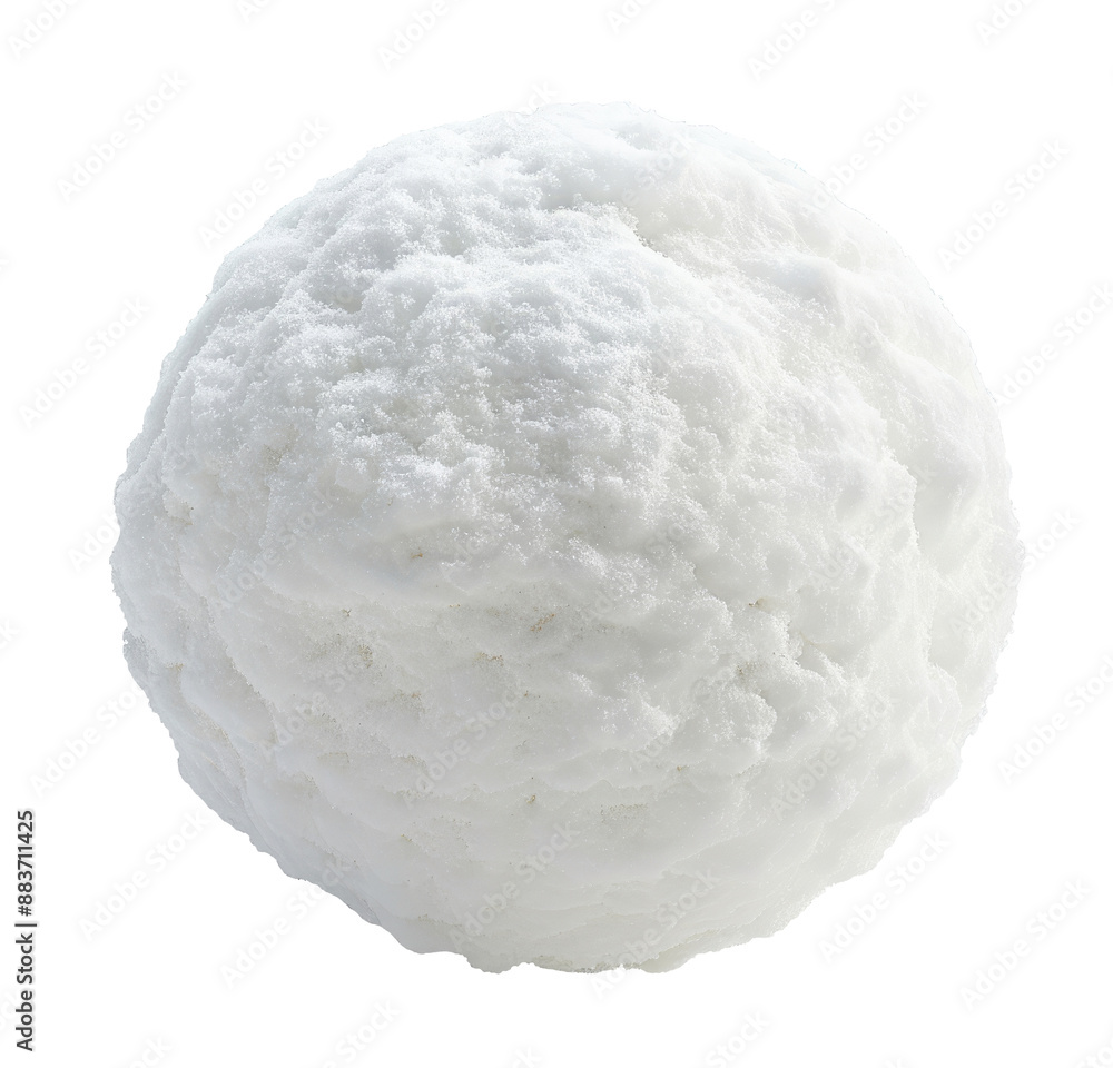 Photo Snowball isolated on transparent background, cut out, PixMarket ...