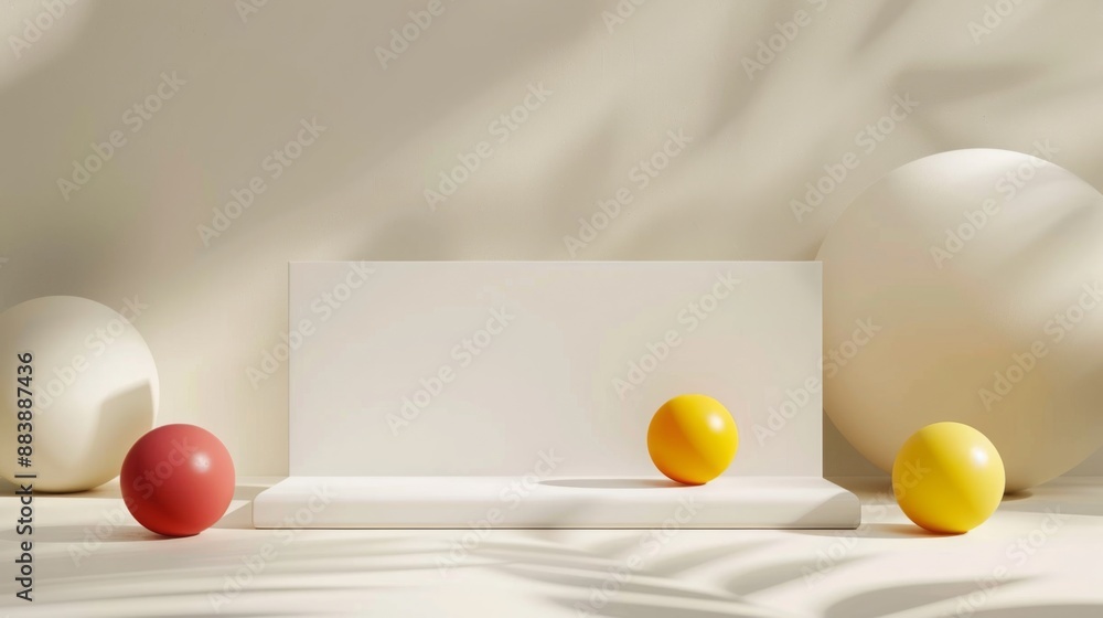 3D white rectangle scene background , Download free 3D white rectangle ...