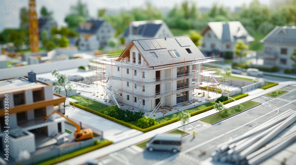 New residential area and open land for construction - Concepts in ...