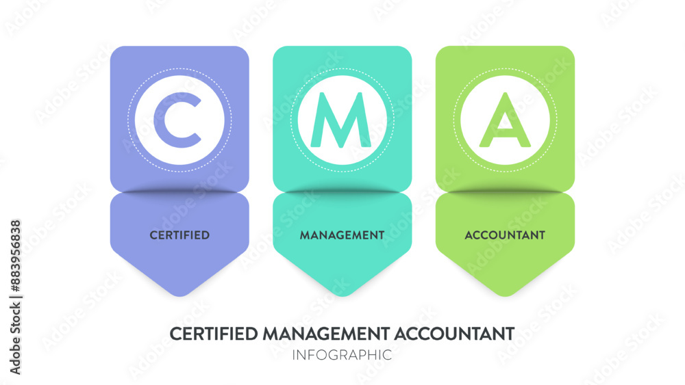Certified Management Accountant, CMA model infographic diagram chart ...