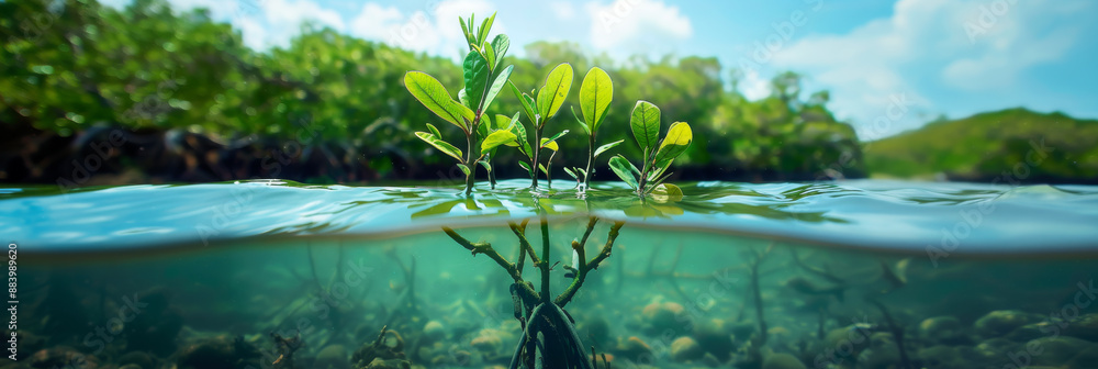 World Environment Day, Mangrove trees capture CO2 from the atmosphere ...