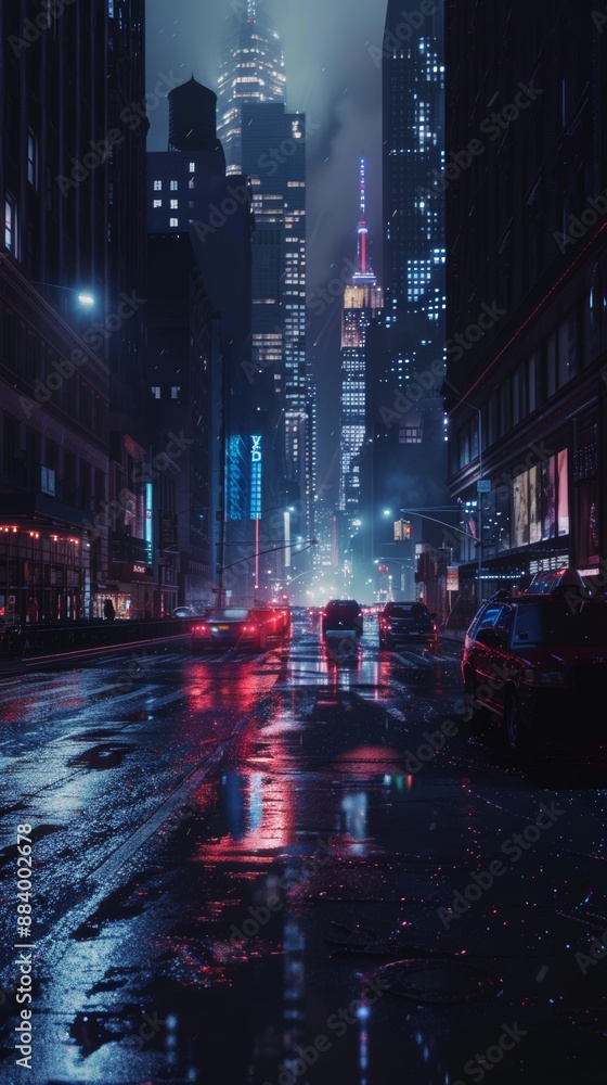 city at night, super detailed, Hyper-detailed, cinematic lighting, tone ...