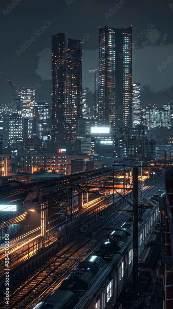 city at night, super detailed, Hyper-detailed, cinematic lighting, tone ...
