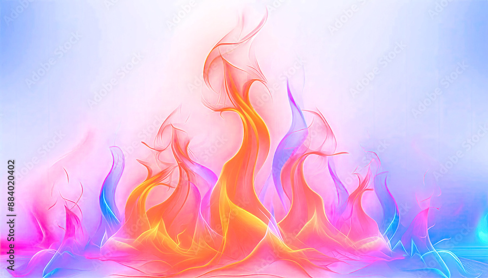 Colorful neon light fire, Fire png, fire png transparent background ...
