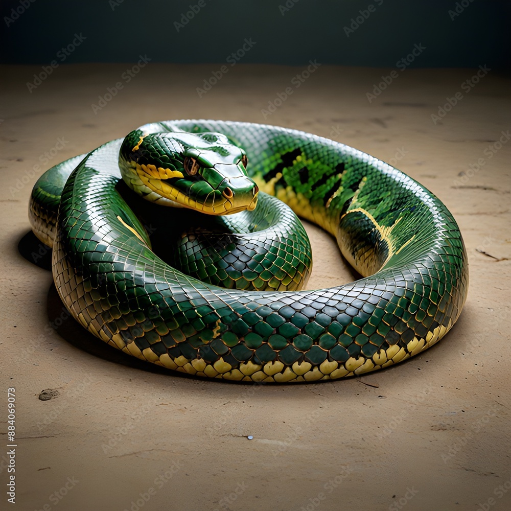 Green Anaconda,Green Anaconda in jungle ,Green Anaconda in zoo ,simple ...