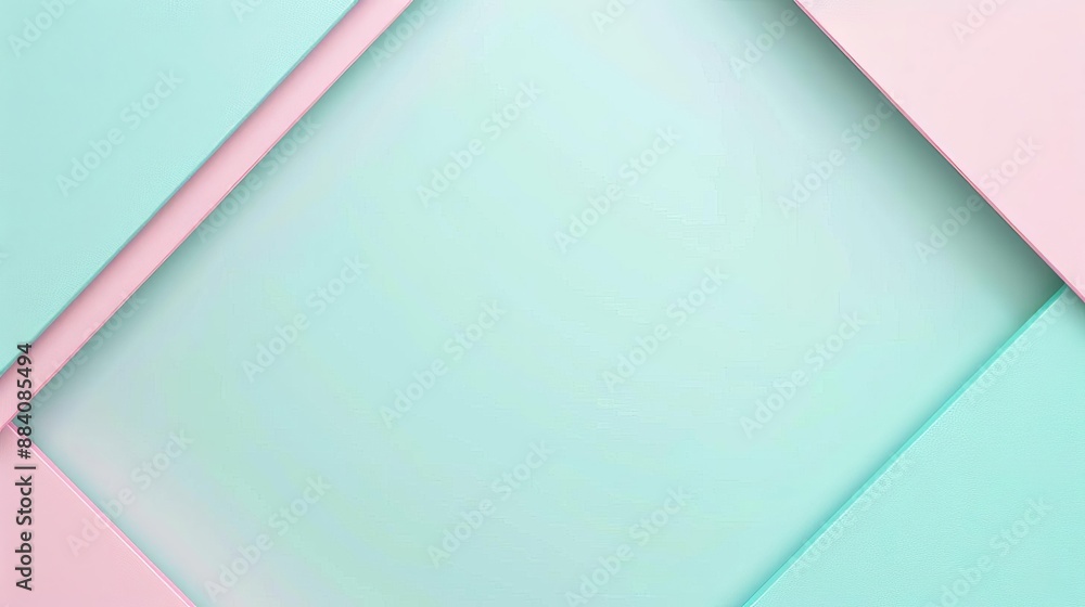 Clean pastel background with smooth mint green and pale blue hues ...