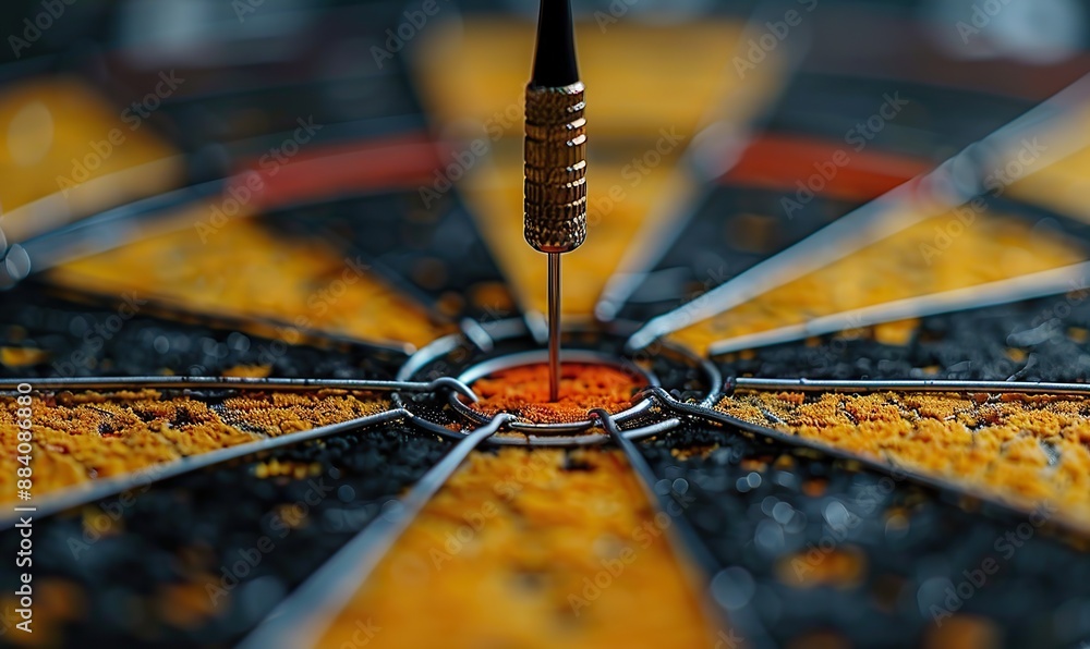 Bullseye placement in darts highlights the importance of aim and ...