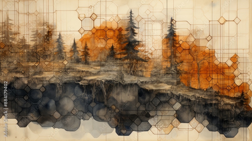 Vibrant orange and stylish graphite color combo for eye catching visual ...