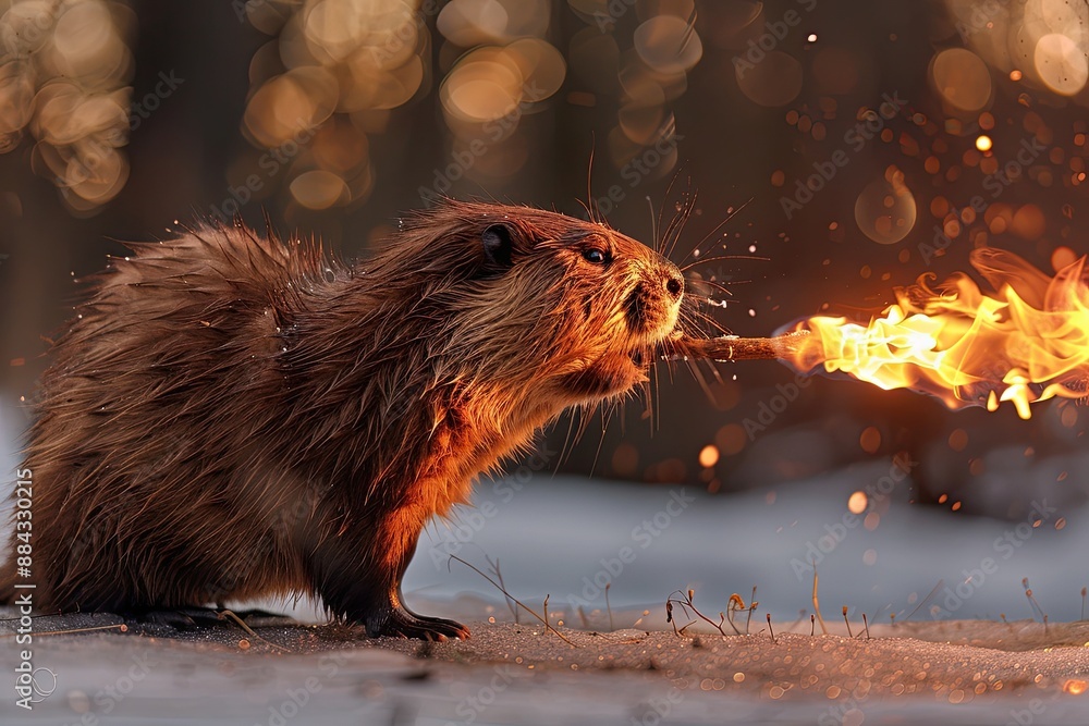 Fire-Breathing Beaver: This industrious rodent has been supercharged ...