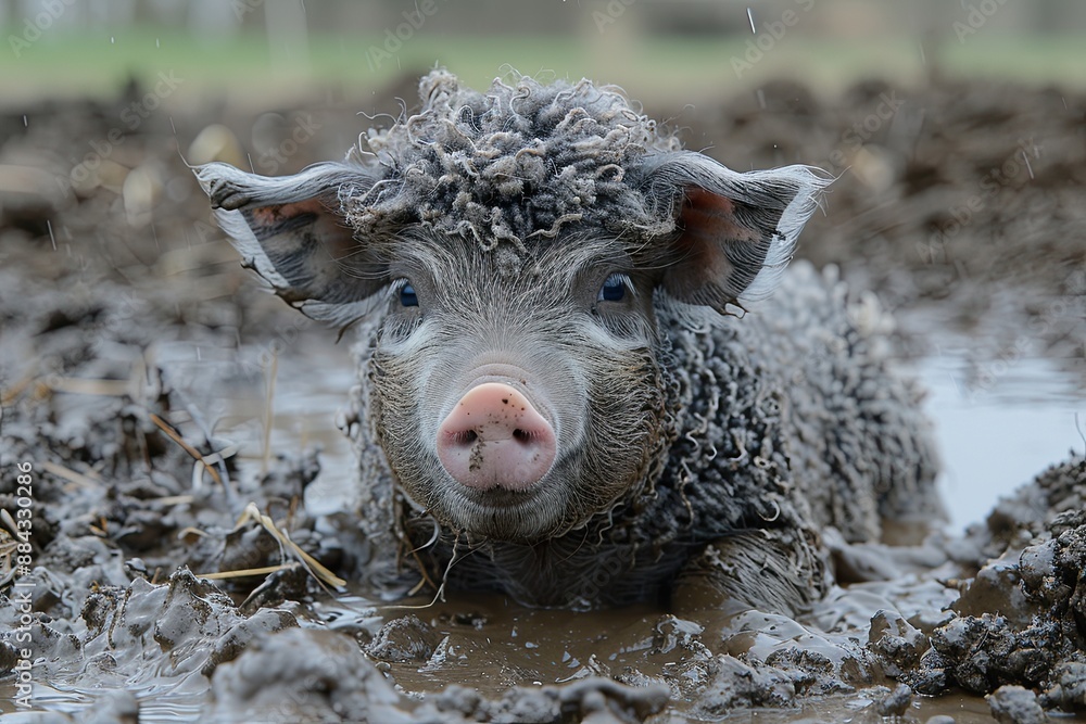 Pig-Sheep (Wooly Pig): This cuddly creature combines a love of mud with ...