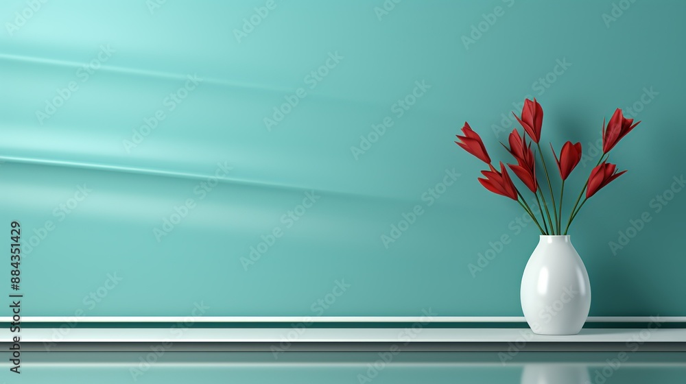 Solid color background in a cool neutral tone, providing a versatile ...