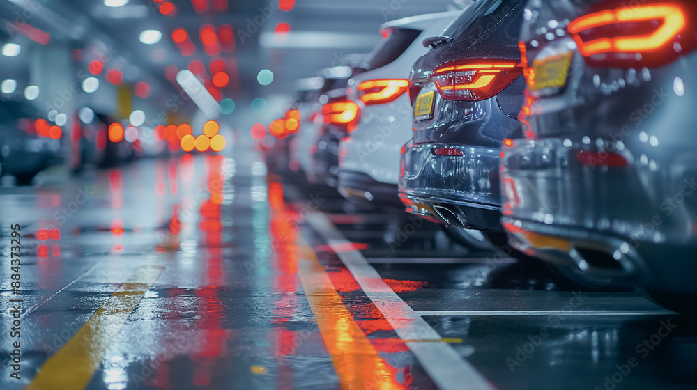 High-tech urban parking system using IoT sensors to identify free ...