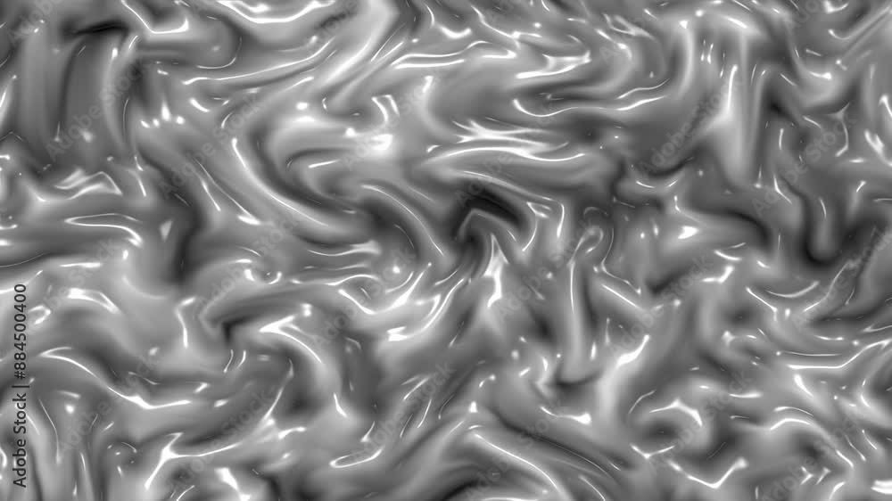 Liquid paint looping animated background. Fluid flowing wavy texture ...