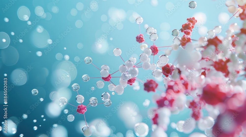 Explore digital illustrations that capture the detailed structures and ...