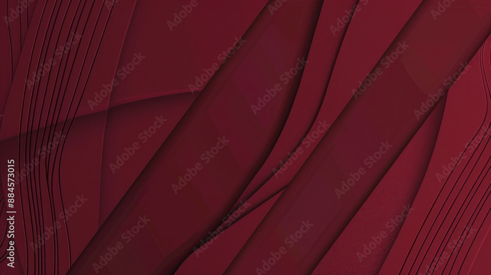 Modern design set with maroon line patterns for covers, backgrounds ...