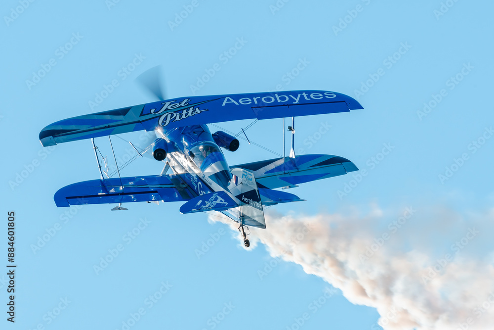 Leszno, Poland - June, 22, 2024: Antidotum Airshow Leszno, Rich Goodwin ...