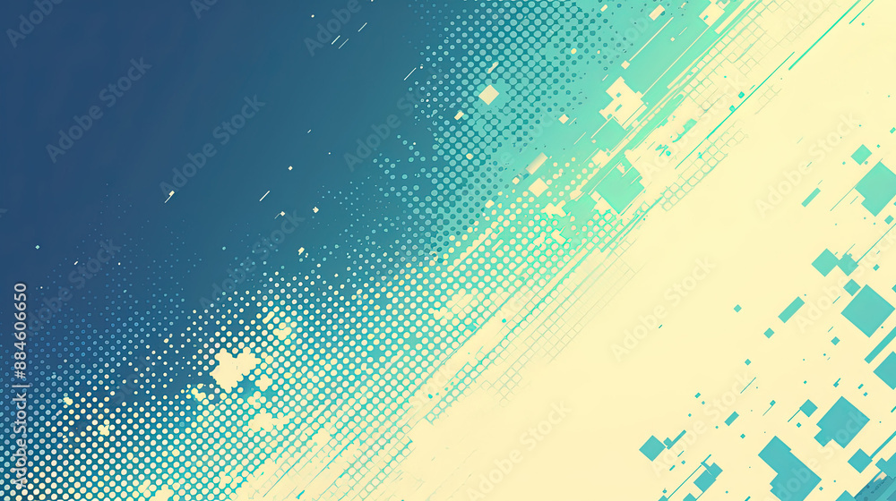 Dither bitmap texture. 8 bit electronic arcade game graphic, horizontal ...