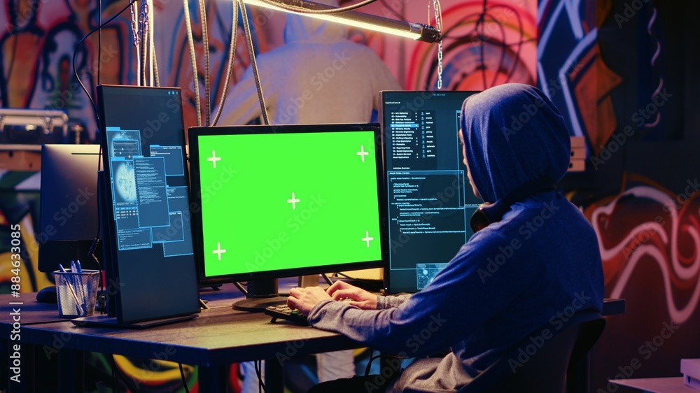 Hackers Using Green Screen Pc To Code Malware Designed To Exploit