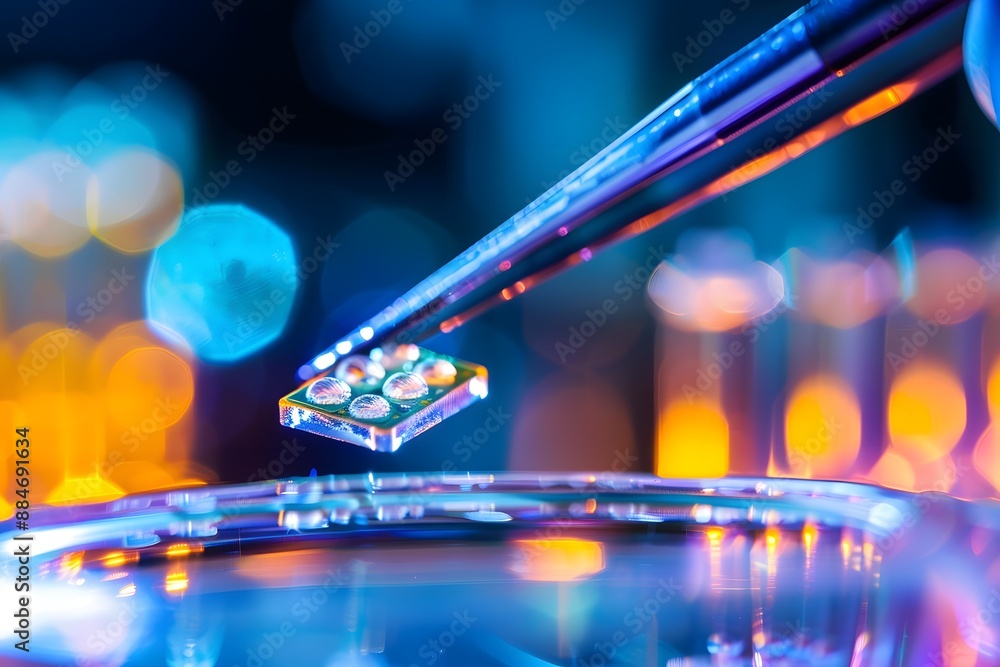 Microscopic Marvels: Detailed HD Views of Semiconductor Chips and ...