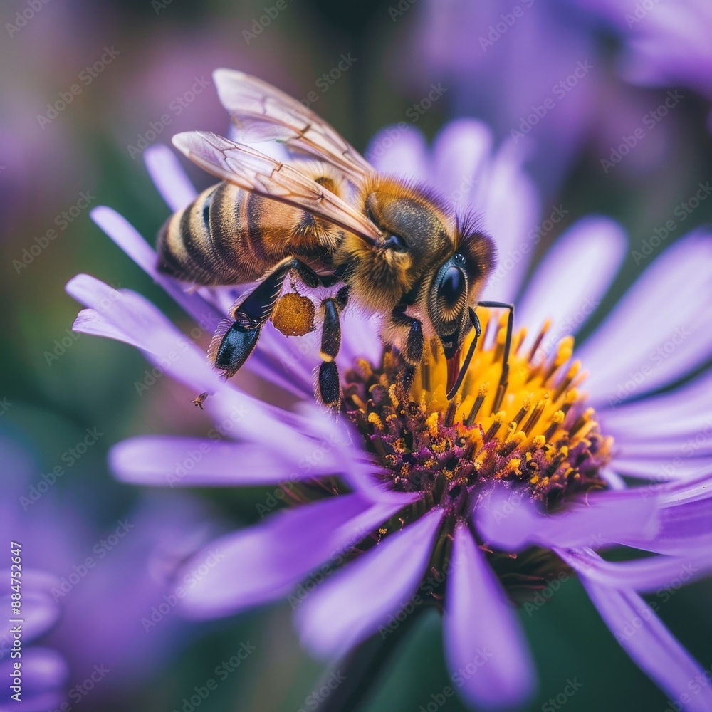 Abstract Computer Wallpaper Depicting the Impact of Bees: How Saving ...