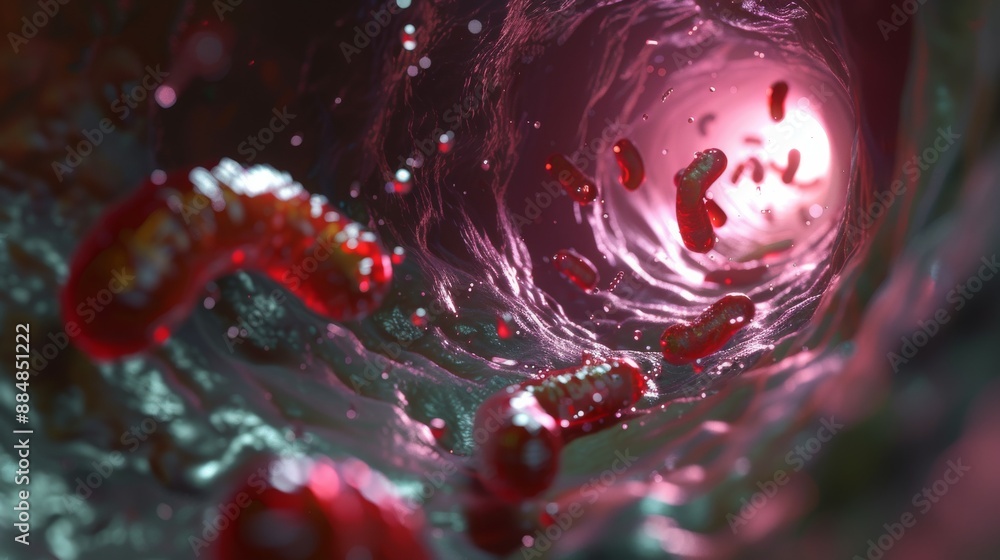 Illustration of the long-term effects of untreated H.pylori infection ...