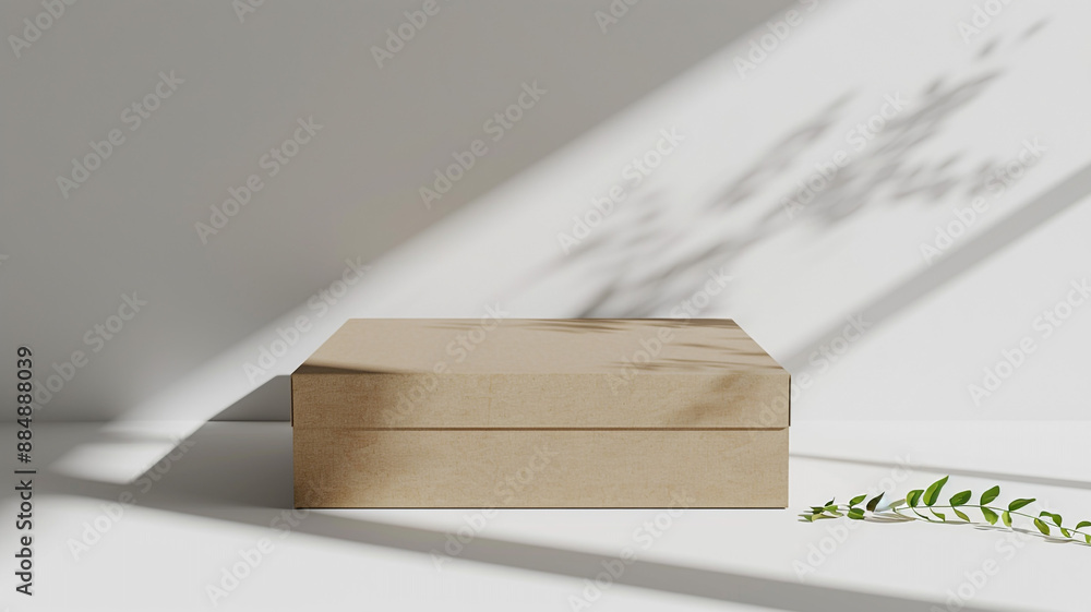 Cardboard box isolated over white background. cardboard box, isolated ...