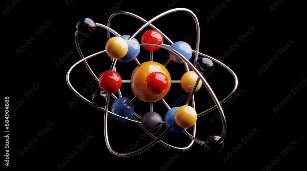 Atomic Structure: Basic units of matter, atoms have a nucleus composed ...