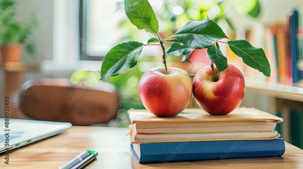 Nurturing Environment for Homeschooling with a Parent-Teacher guiding a ...