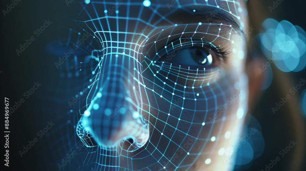 Biometric technology lets computers see and recognize faces through ...