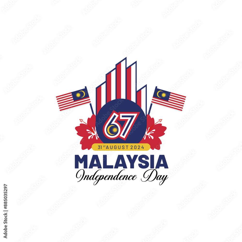 16th of september, 2024, 31 august, 67th, 67th malaysia logo, august ...
