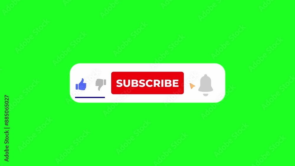 subscribe button, chroma key, subscribe like button, overlay, Like ...