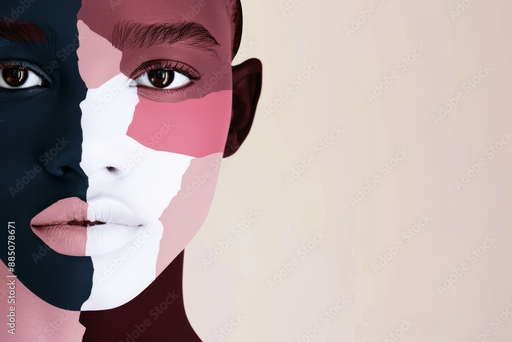 Multi-ethnic diversity and beauty - Group of different ethnicity women ...