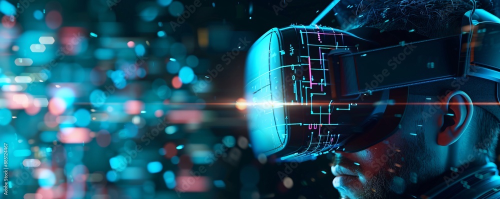 Foto de Immersive virtual reality experience for a software developer ...