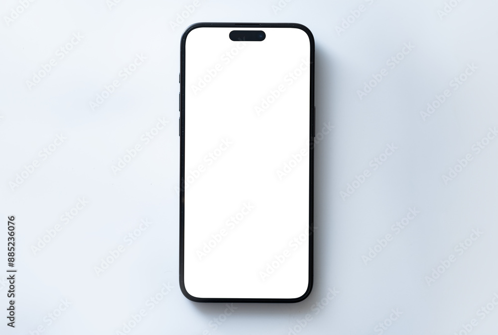 Mockup smart phone new generation and advertisement screen Transparent ...