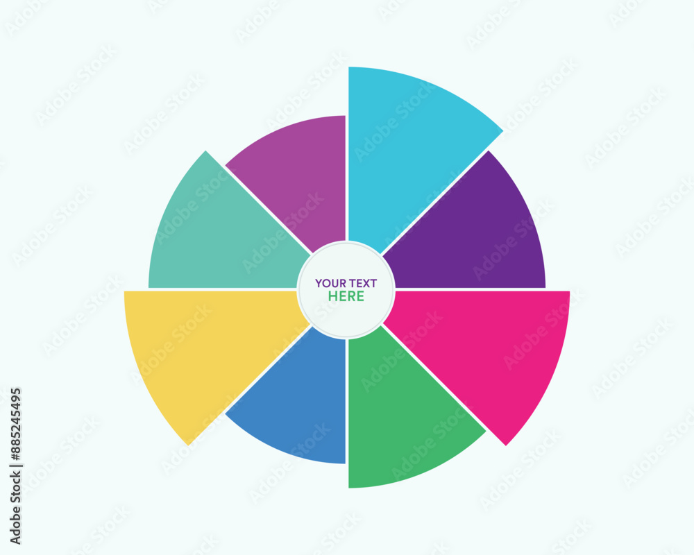 8 Photos Collage, Photo Collage Template, Infographic Stock Vector ...