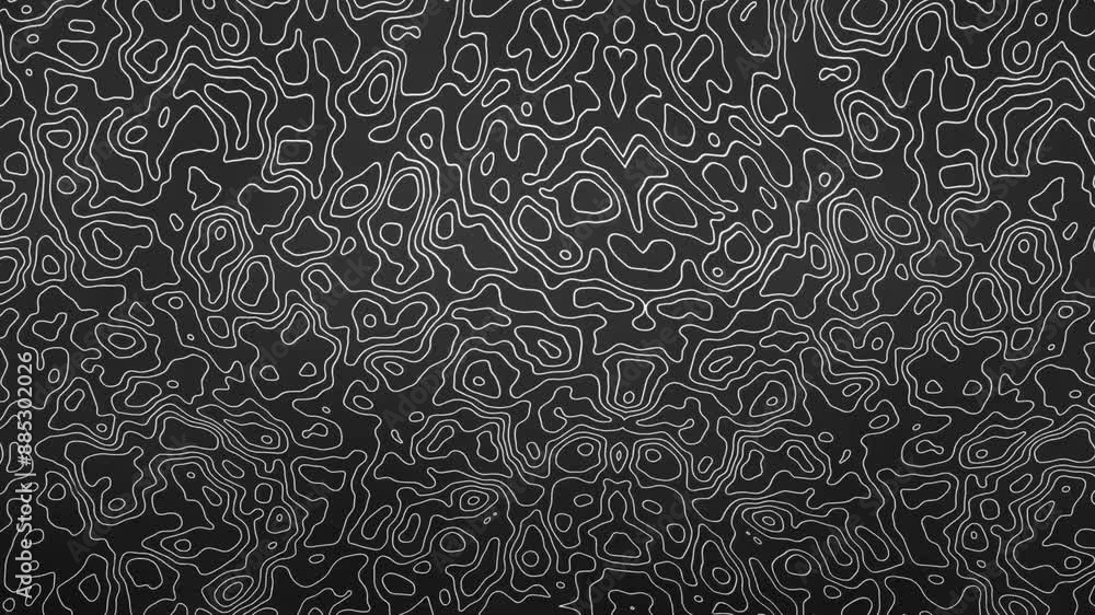 contours Geographic mountain topography vector illustration ...