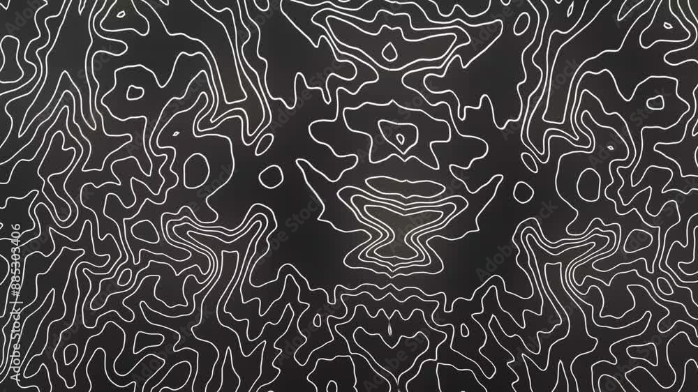 contours Geographic mountain topography vector illustration ...