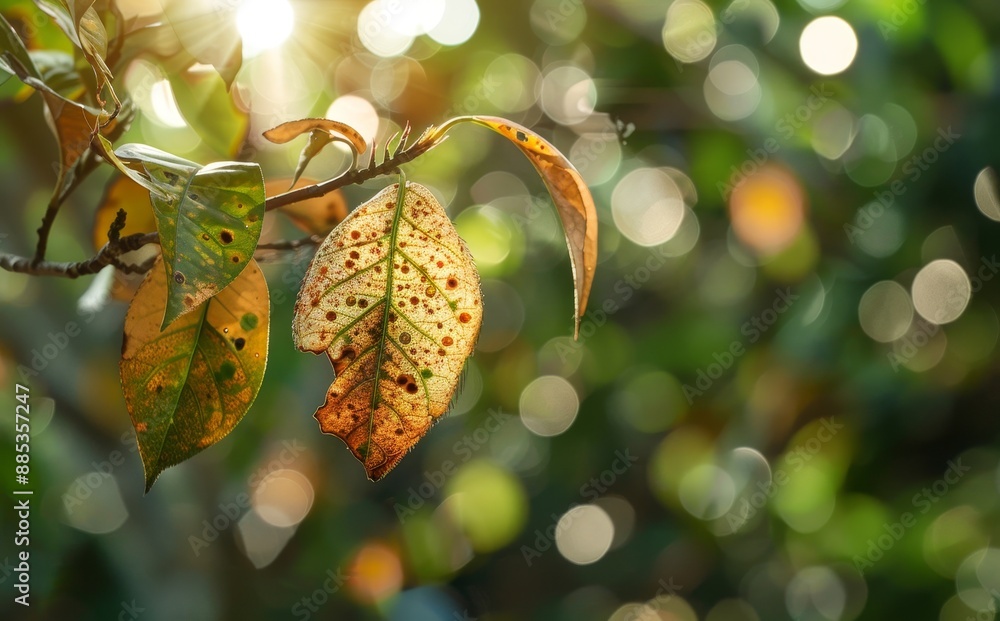 The rust spots on fruit trees are caused by fungus, yellow rust. The ...