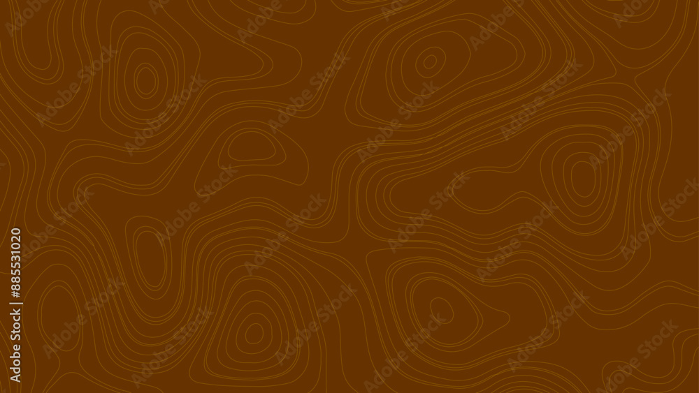 Topographic line map. Abstract circle lines background. Abstract blank ...