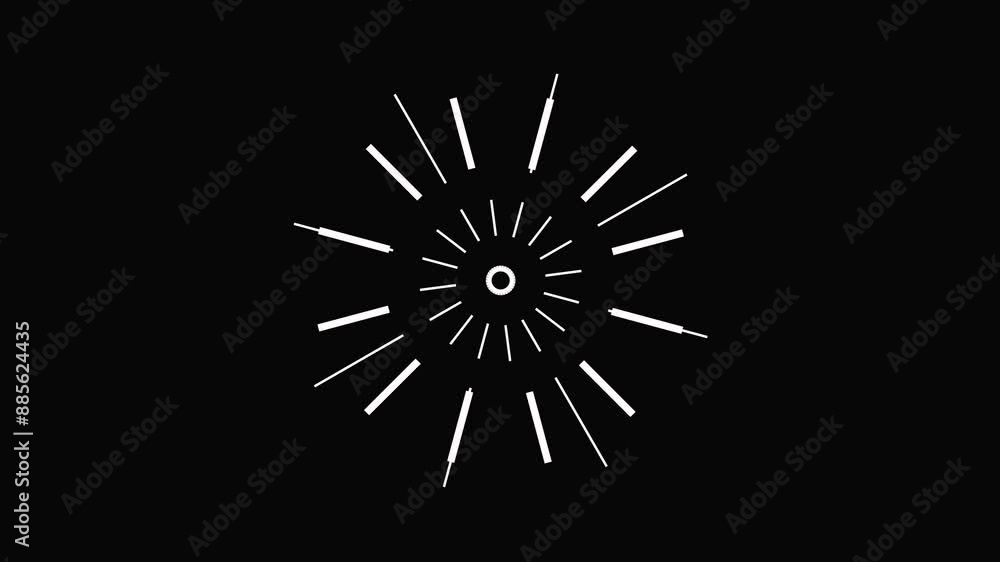 firework, ribbon, fireworks animation Explosive Concentric Shape Accent ...