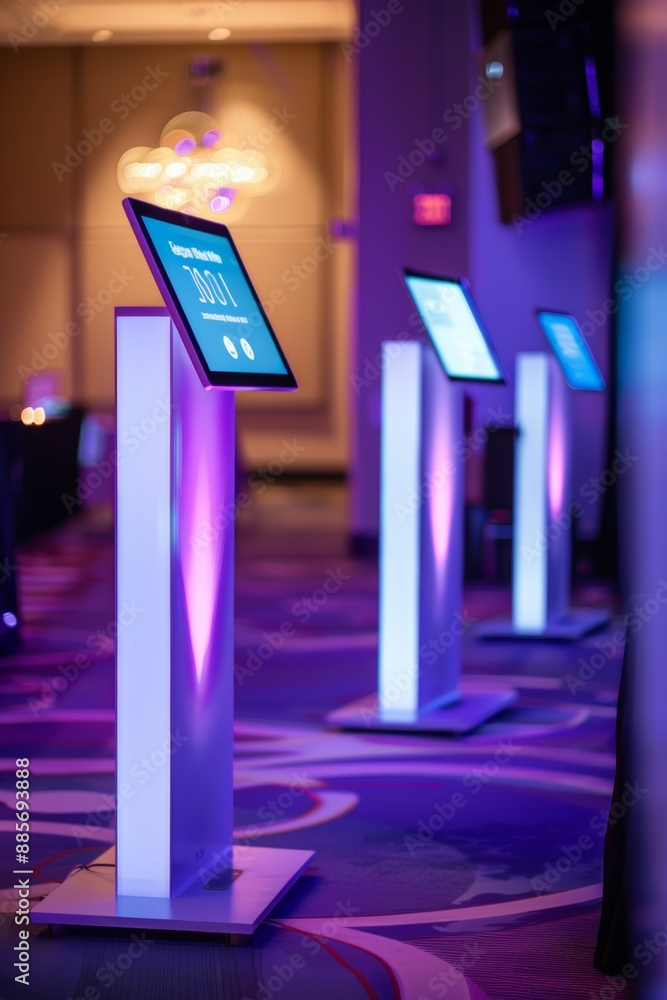 Immersive Product Launch Event with Interactive Kiosks and Digital ...