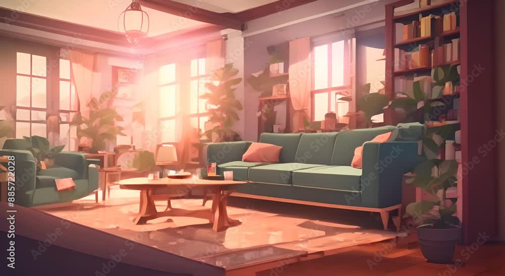The Stream Is Ending title screen overlay loop animated virtual ...