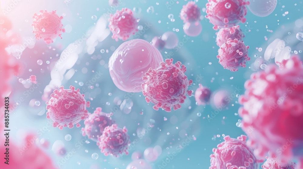 Virx Uterus Cervical Cancer Viruses Human Papillomaviruses Hpv Stock Illustration Adobe Stock