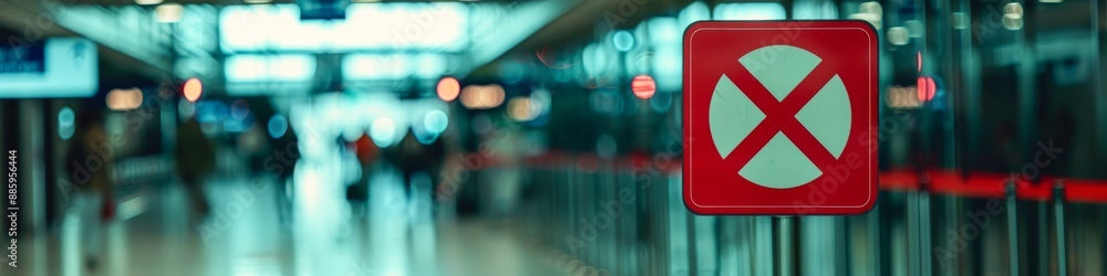 Symbolic Rejection at the Airport: The Abstract Scene of a Red ...