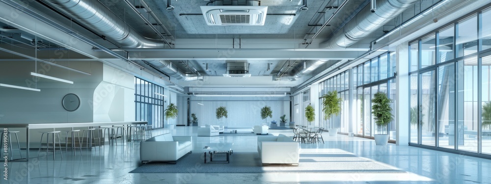 Air Conditioning Systems In Modern Buildings Save Energy For Maximum